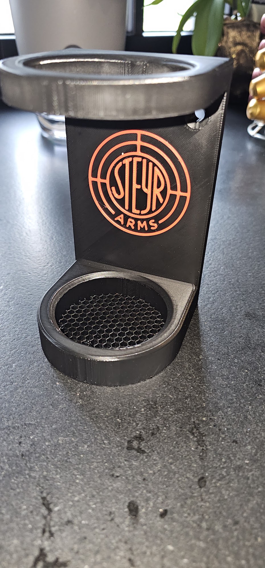 Surpressor holder / silencer holder and dryer by Bernhard Haba ...