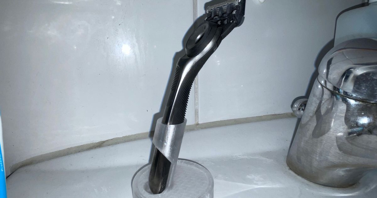 Razor Stand by Aryser | Download free STL model | Printables.com