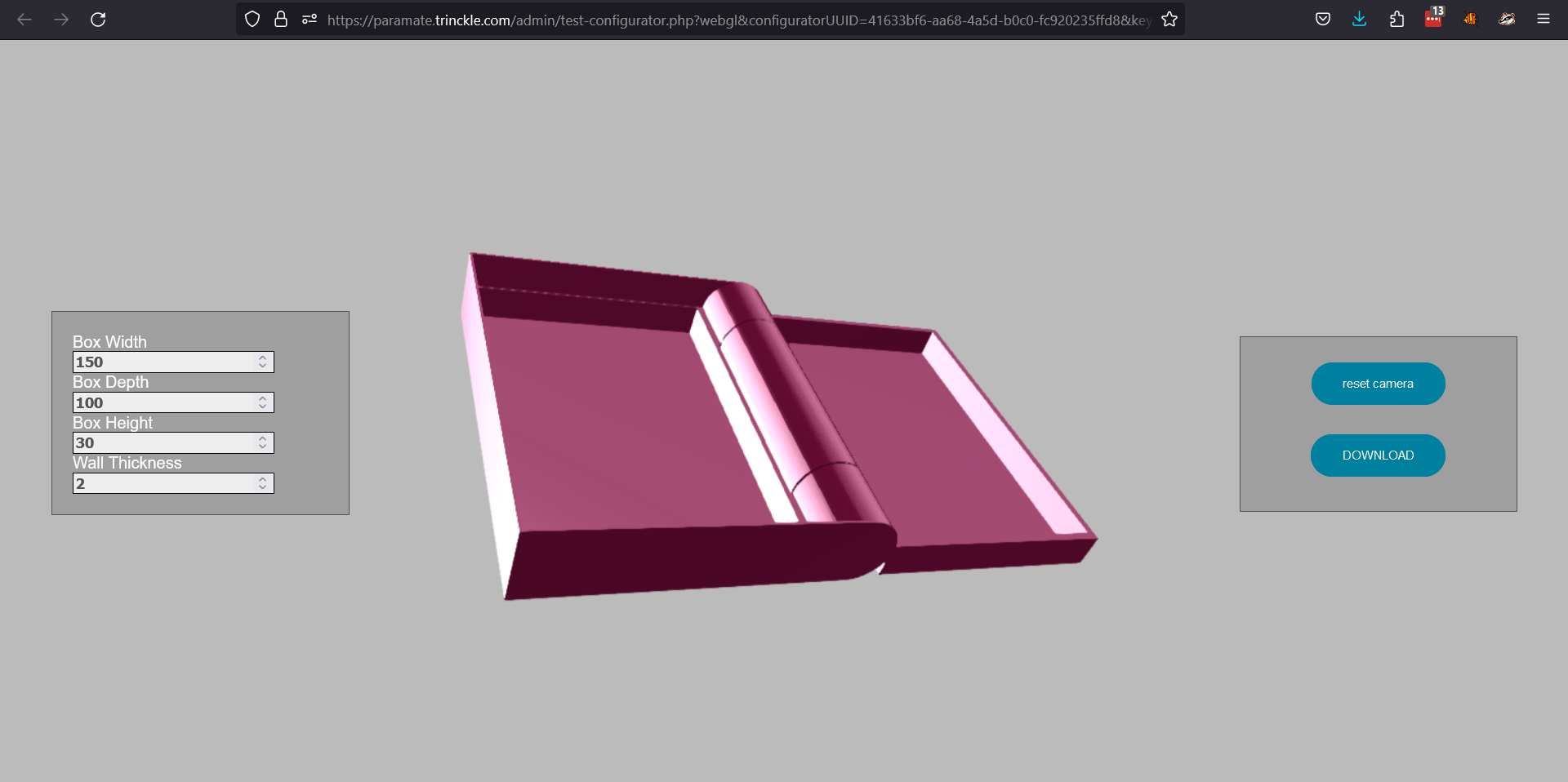 online print-in-place case customizer by SlowMaker | Download free STL ...