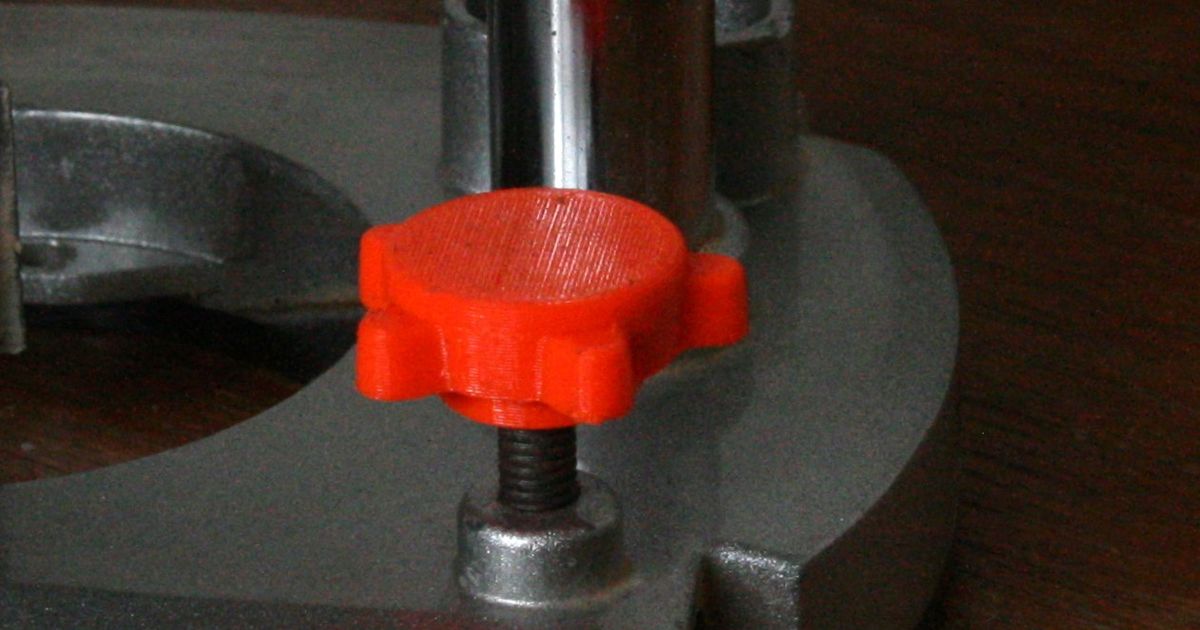 Thumb Screw Cap for Performance Power Pro Router by kpb44cth | Download ...