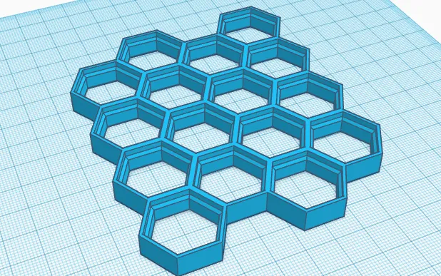 Honey comb wall by inithin | Download free STL model | Printables.com