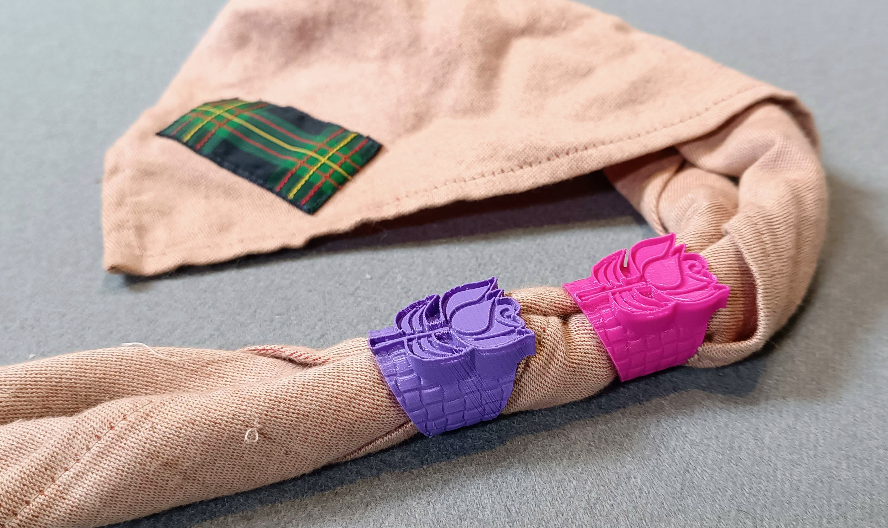 Sapling "Pimpollos" WAGGGS and Scout woggle by Baloo 3D | Download free ...