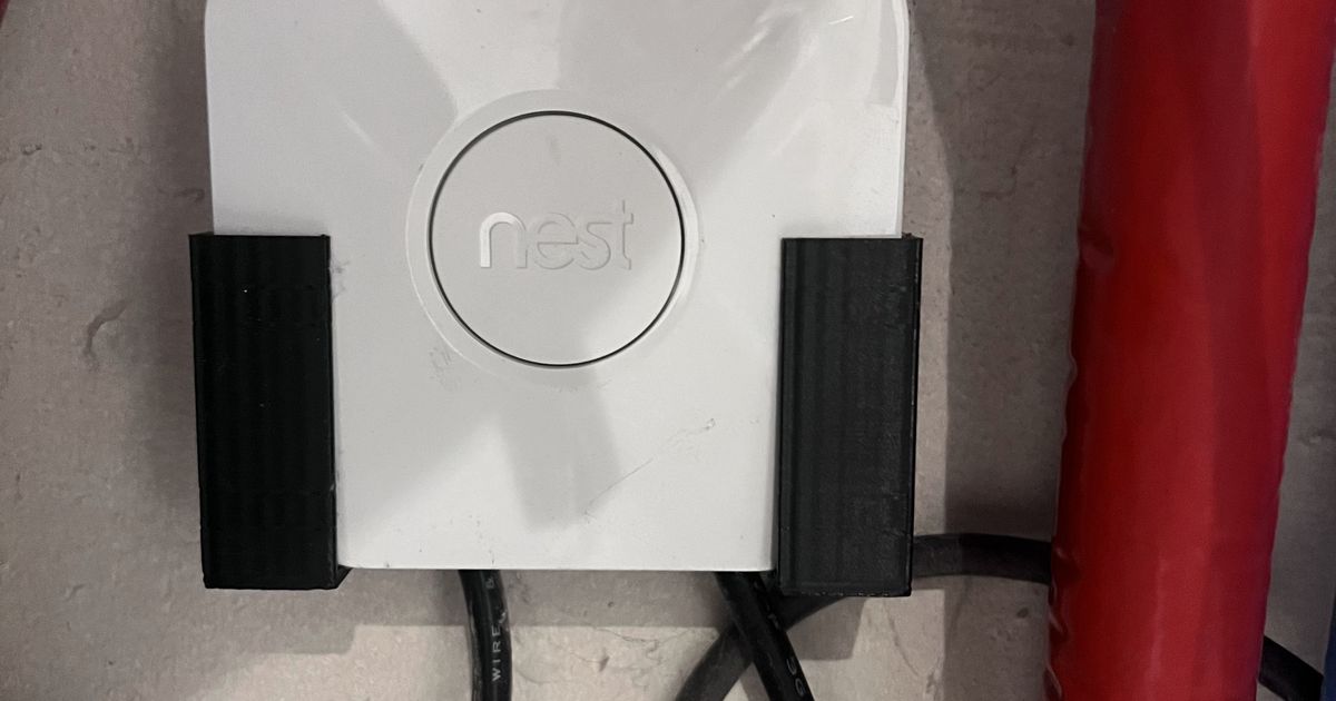 Nest heat link wall mount by Tdewulf | Download free STL model ...