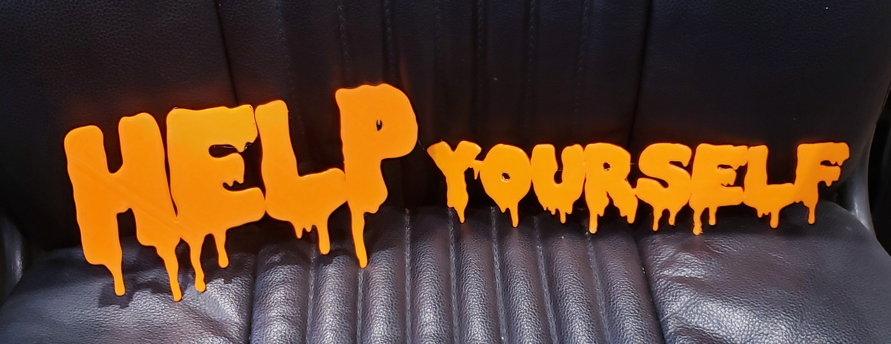 "Help Yourself" Sign by BP3D PRINTS | Download free STL model ...