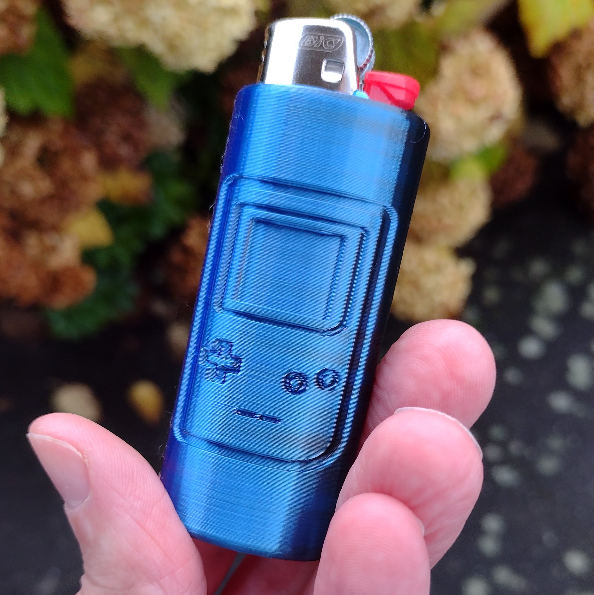 bic lighter case GAMEBOY von _N_ | Kostenloses STL-Modell herunterladen ...