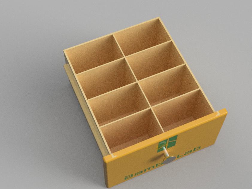 Multi-Space Drawer by Nerro3D | Download free STL model | Printables.com