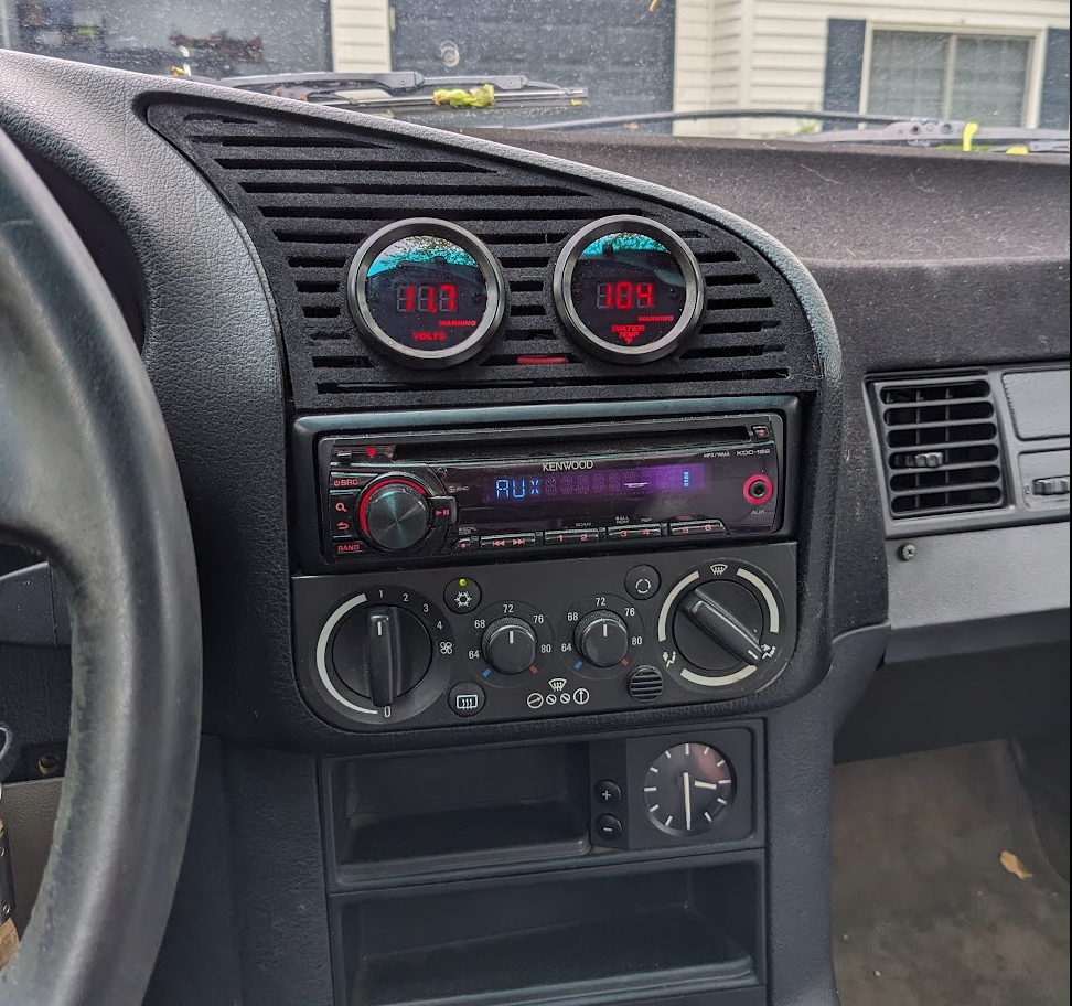 BMW e36 Center Vent Gauge by Richard Franks | Download free STL model ...