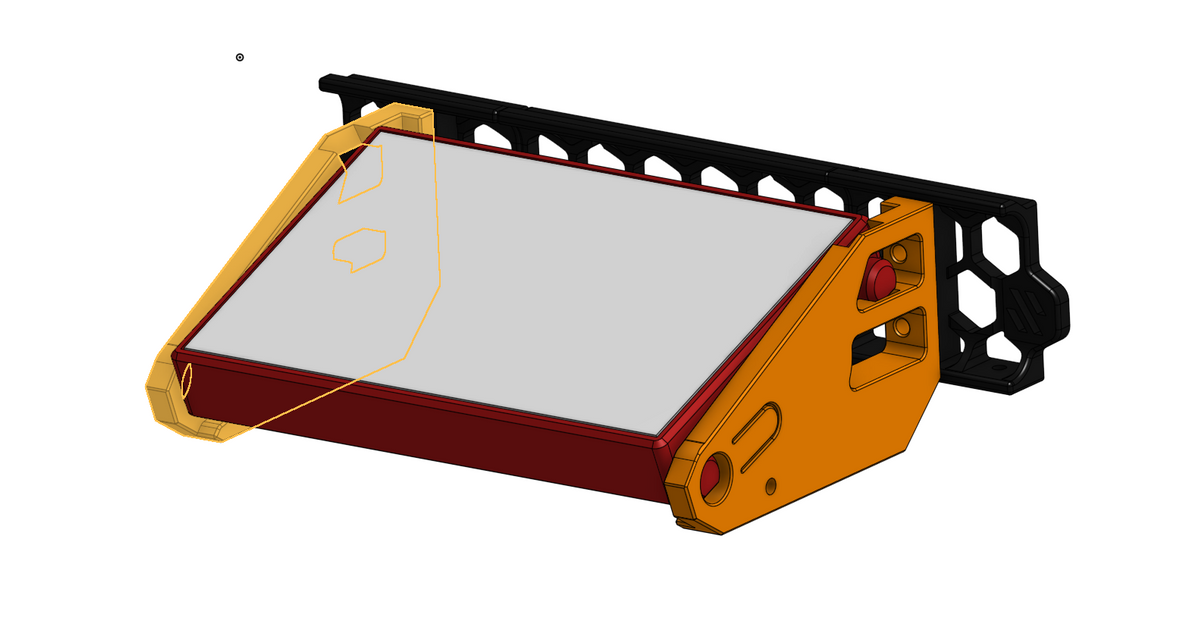 Voron v02, btt tft screen 5" mount by PhobosX | Download free STL model ...