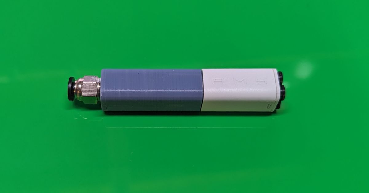 Bambu AMS Lite Hub M10 fitting adapter by FPV Smitty | Download free ...