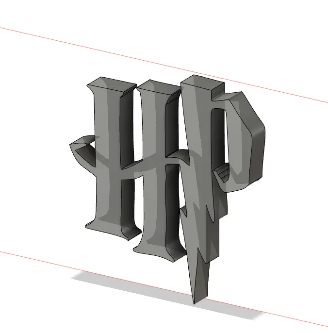 Harry Potter Logo by Michael M | Download free STL model | Printables.com