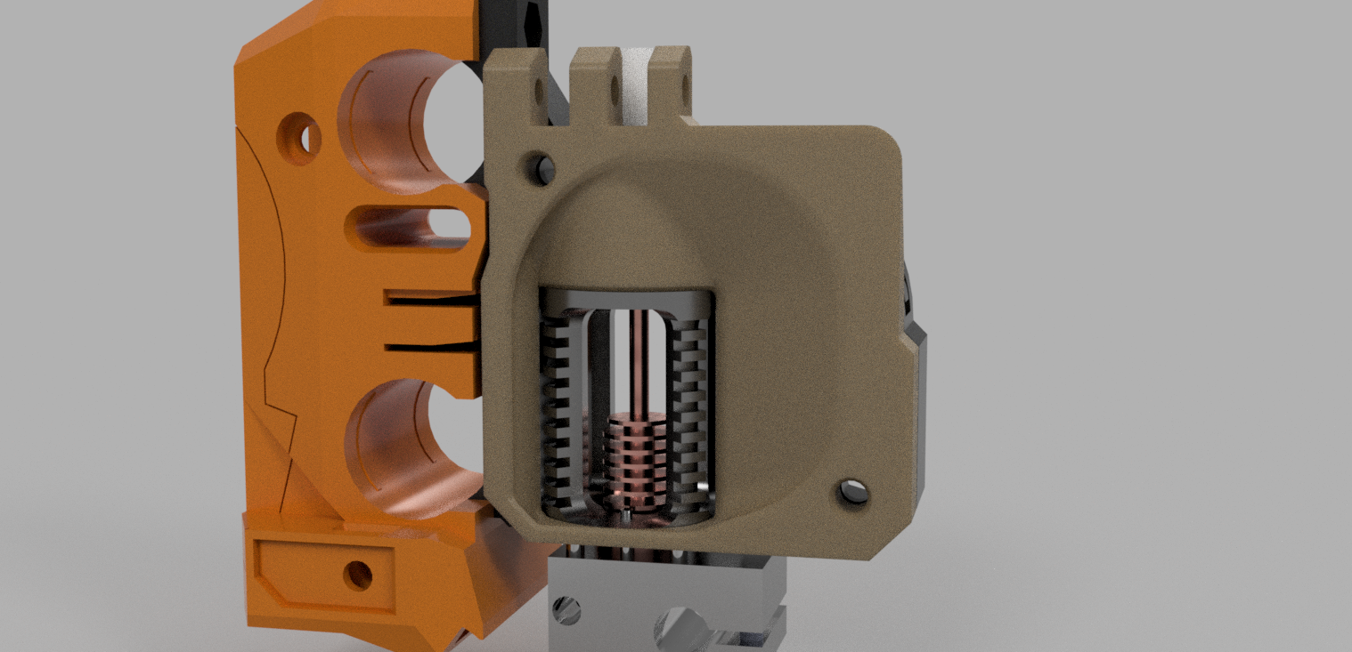 Prusa Mini / Mini+ Dragon Hotend Mount by Sebastian | Download free STL ...