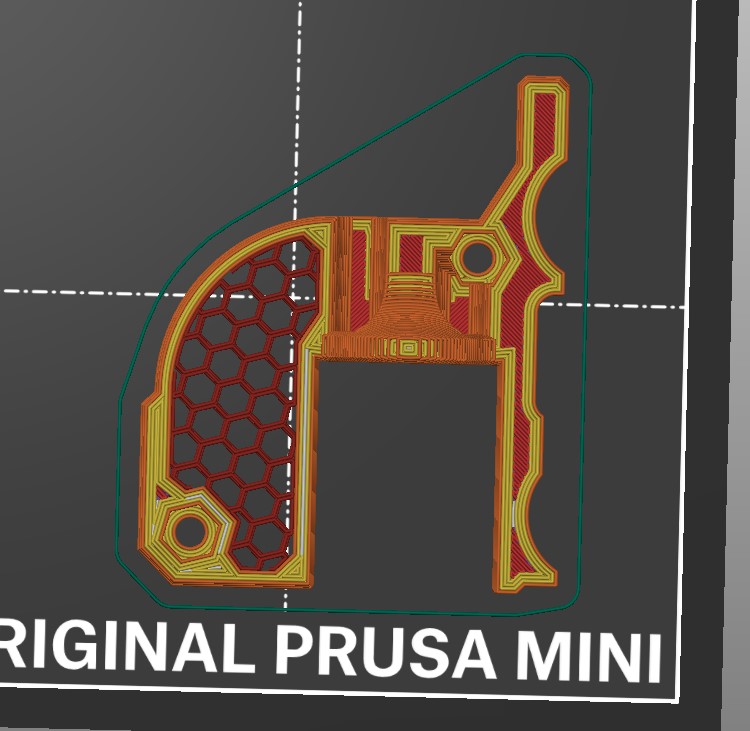Prusa Mini / Mini+ Dragon Hotend Mount by Sebastian | Download free STL ...