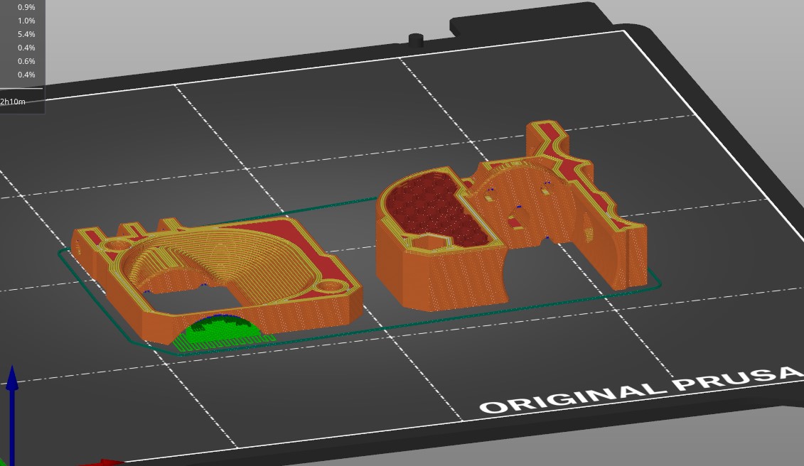 Prusa Mini / Mini+ Dragon Hotend Mount by Sebastian | Download free STL ...