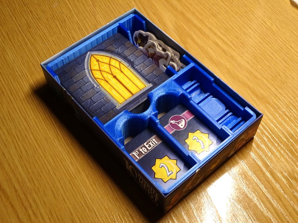 10 Minute Heist Board Game Insert by Miguel Viñas | Download free STL ...