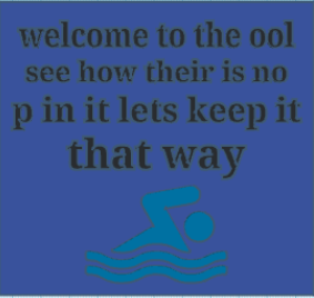 ool (pool sign) by 3D Nation | Download free STL model | Printables.com