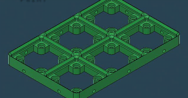 Gridfinity | Base: Skelet | 3x2 | select2stertPrint by s2sP | Download free STL model ...