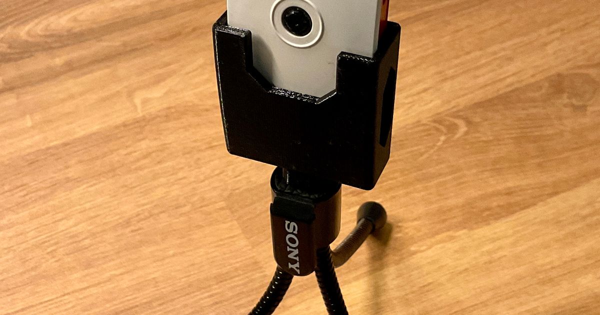 Raspberry Pi Zero Tripod Mount (1/4") by DausDD | Download free STL ...