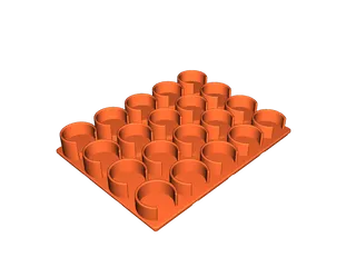 Vallejo/Army Painter 4X3 Gridfinity Paintrack by falling_dan | Download ...