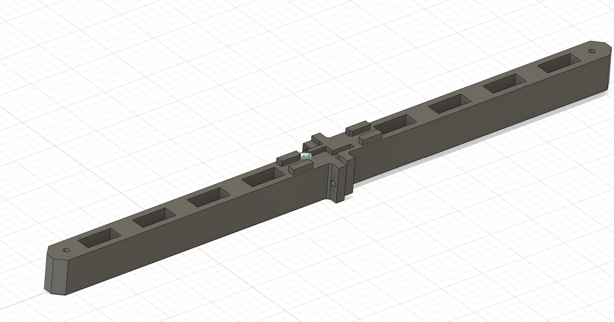 Delta Arm Jig 320mm by Enjoy | Download free STL model | Printables.com