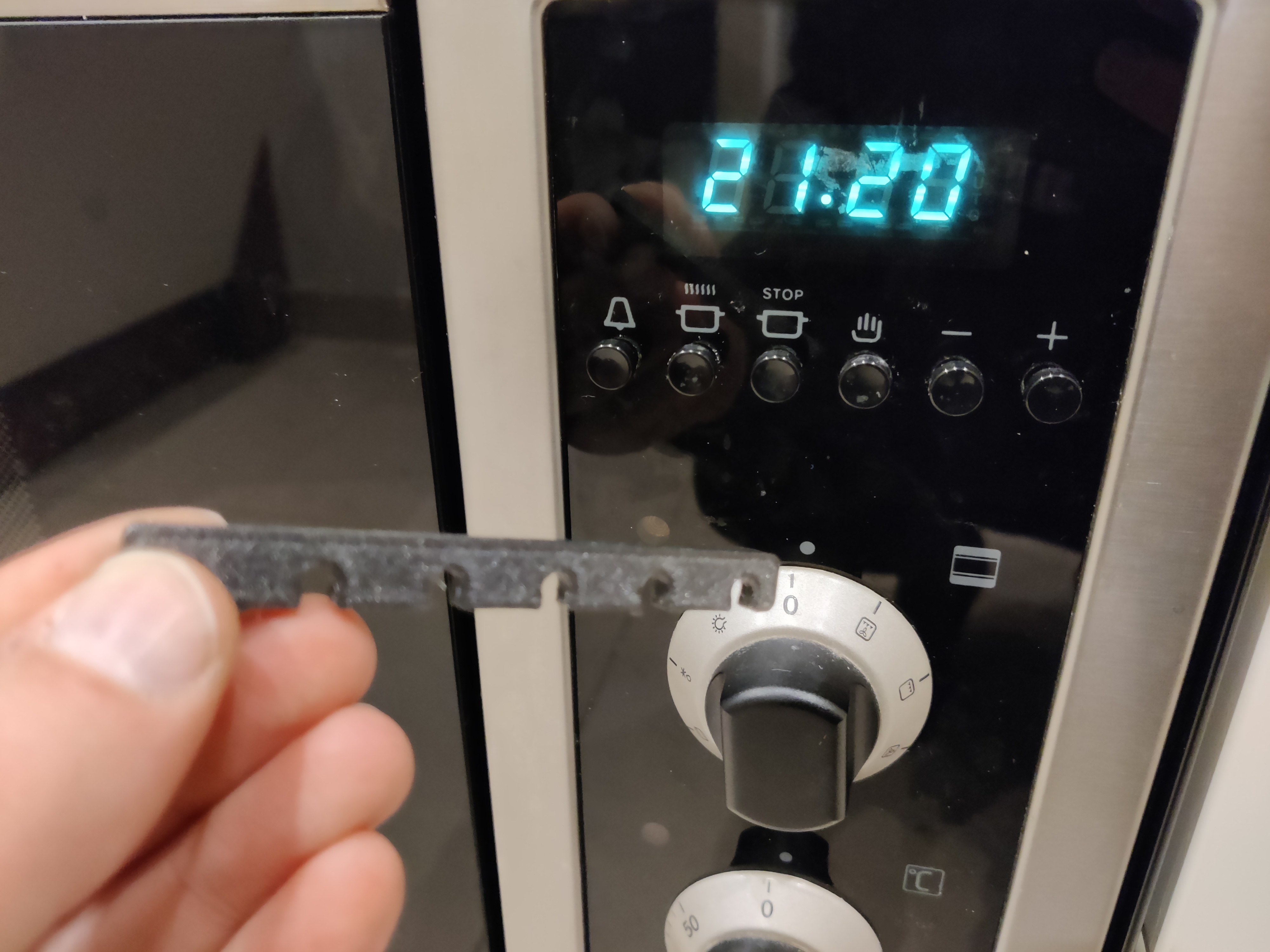 Zanussi oven - button protector by Rvdk | Download free STL model ...