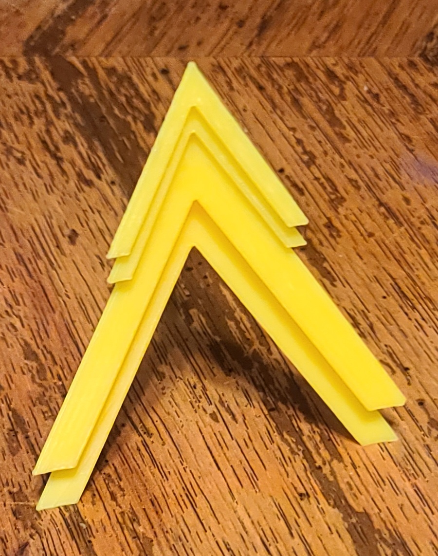 Painter Triangle (pyramid) quick print, stackable by Dohara | Download ...