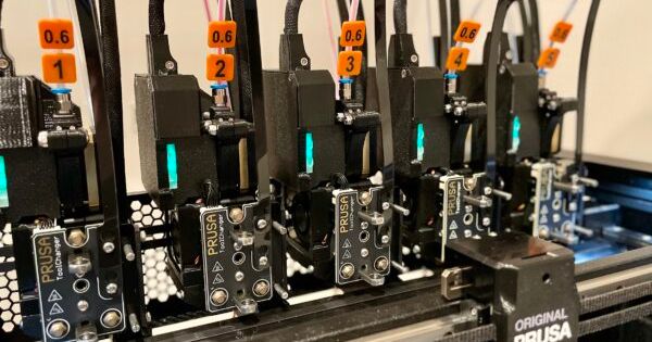 Prusa XL Nextruder Nozzle size /type (0.25-0.8) for PTFE tubes by GuyH ...