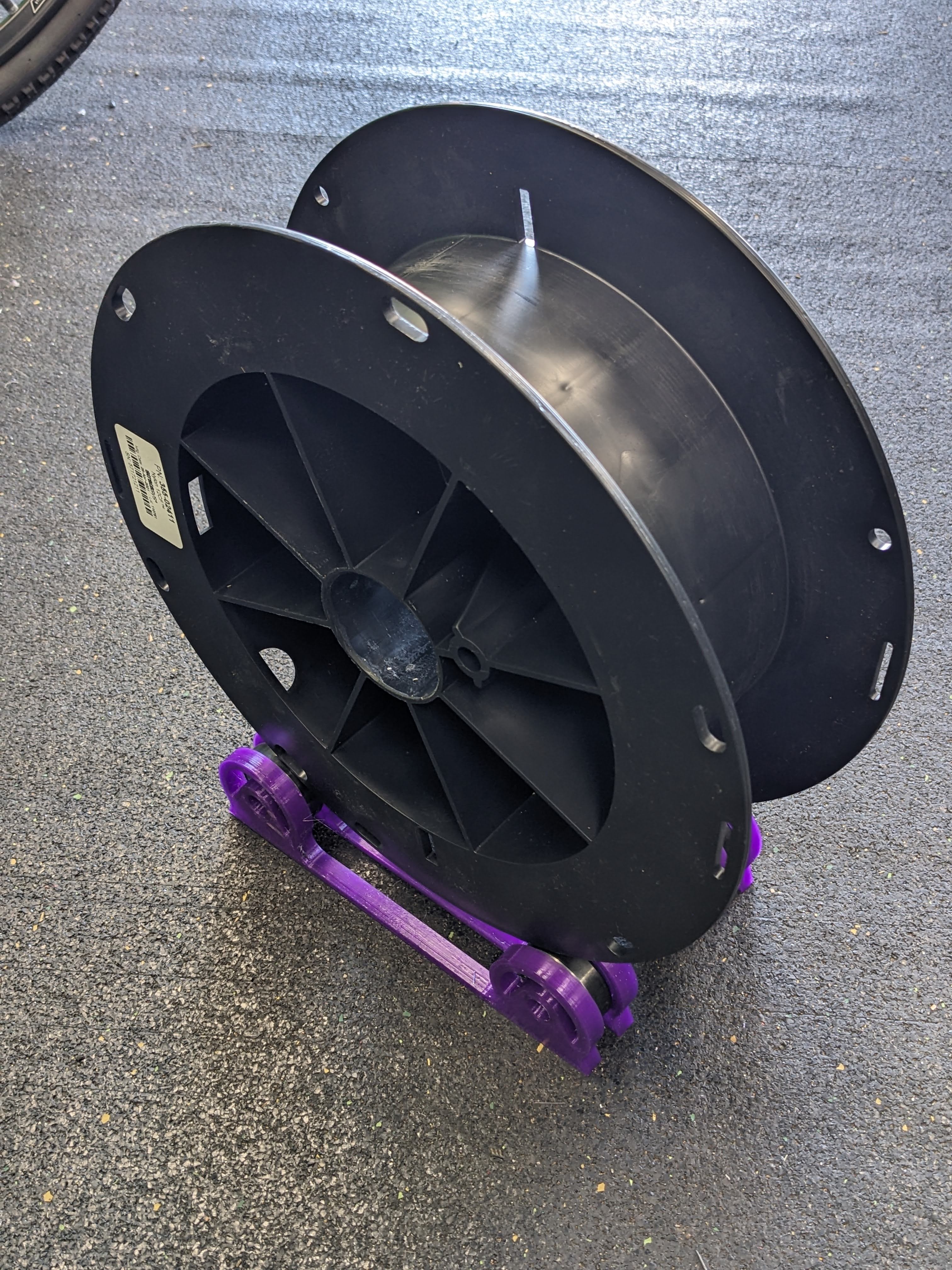 "Biggie Smalls" Filament Spool Rollers for Huge and Tiny Spools by d12 ...