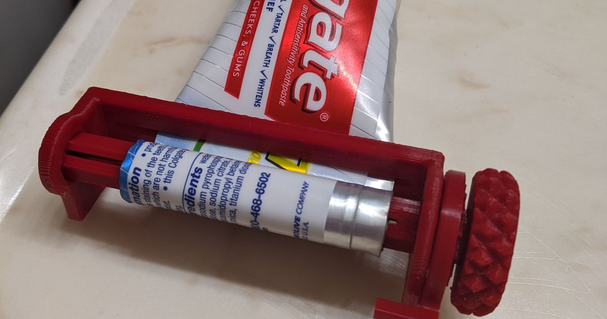 toothpaste squeezer ez3 by dav88 | Download free STL model | Printables.com