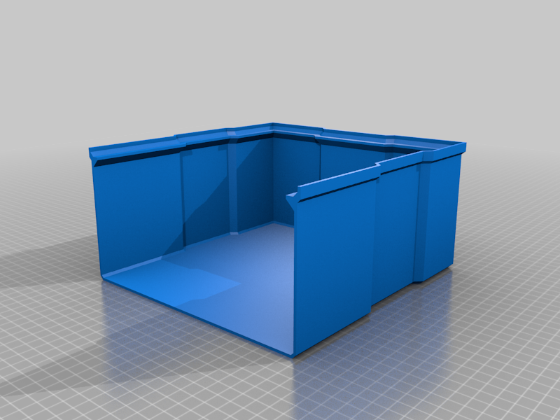 Stackable shelves - parametric by benkrejci | Download free STL model ...