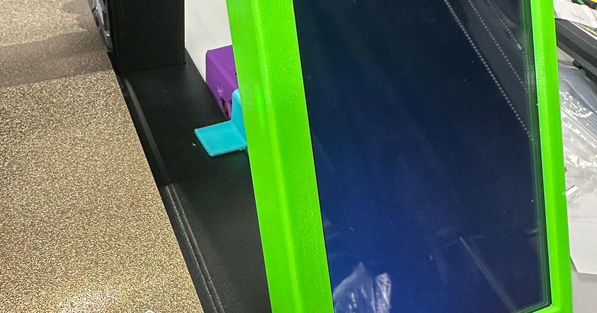 Verticle display mount on Ender3s1pro for "Bigtreetech HDMI7" case por ...