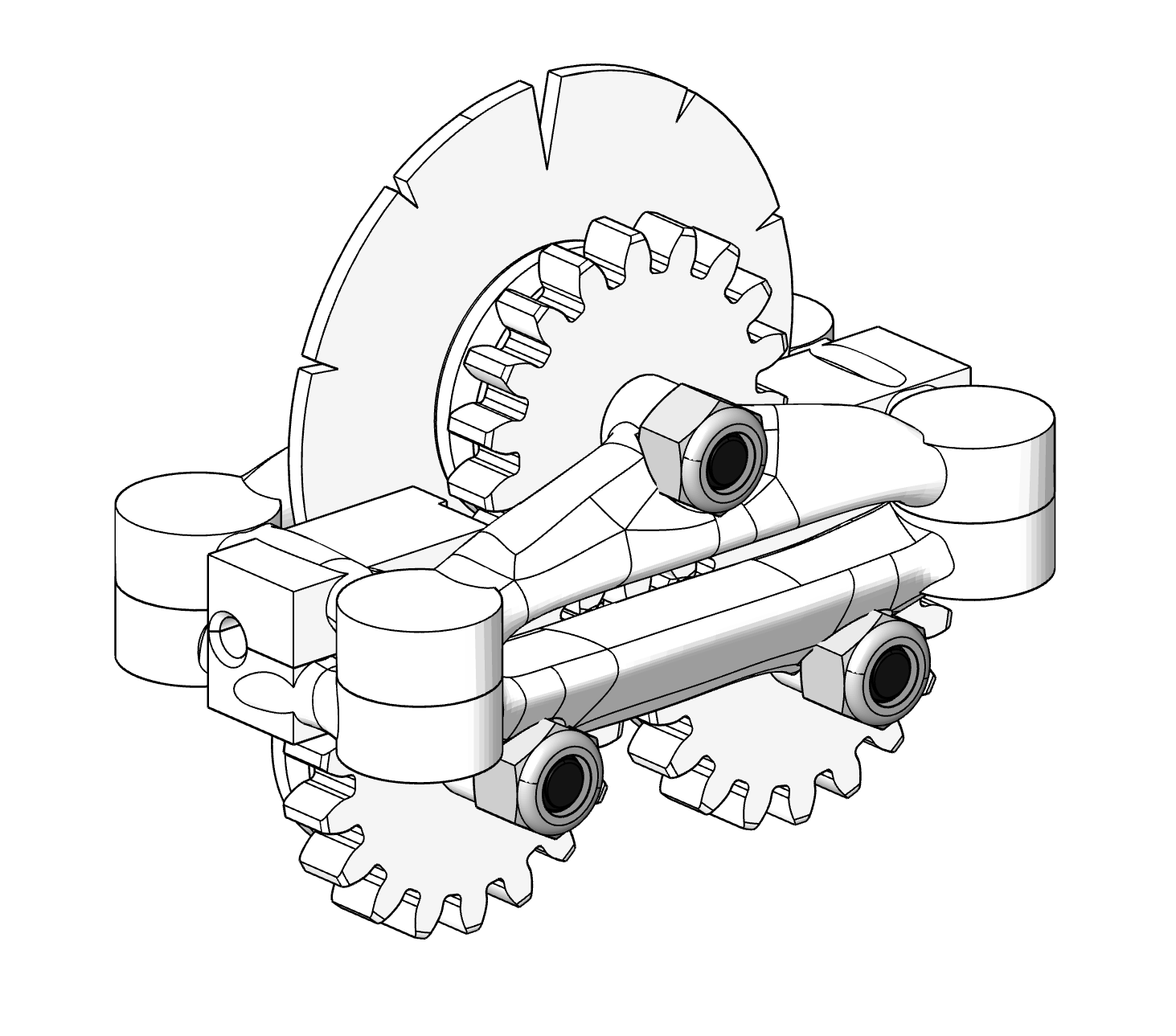 very accurate volumetric flow meter by Wills | Download free STL model ...