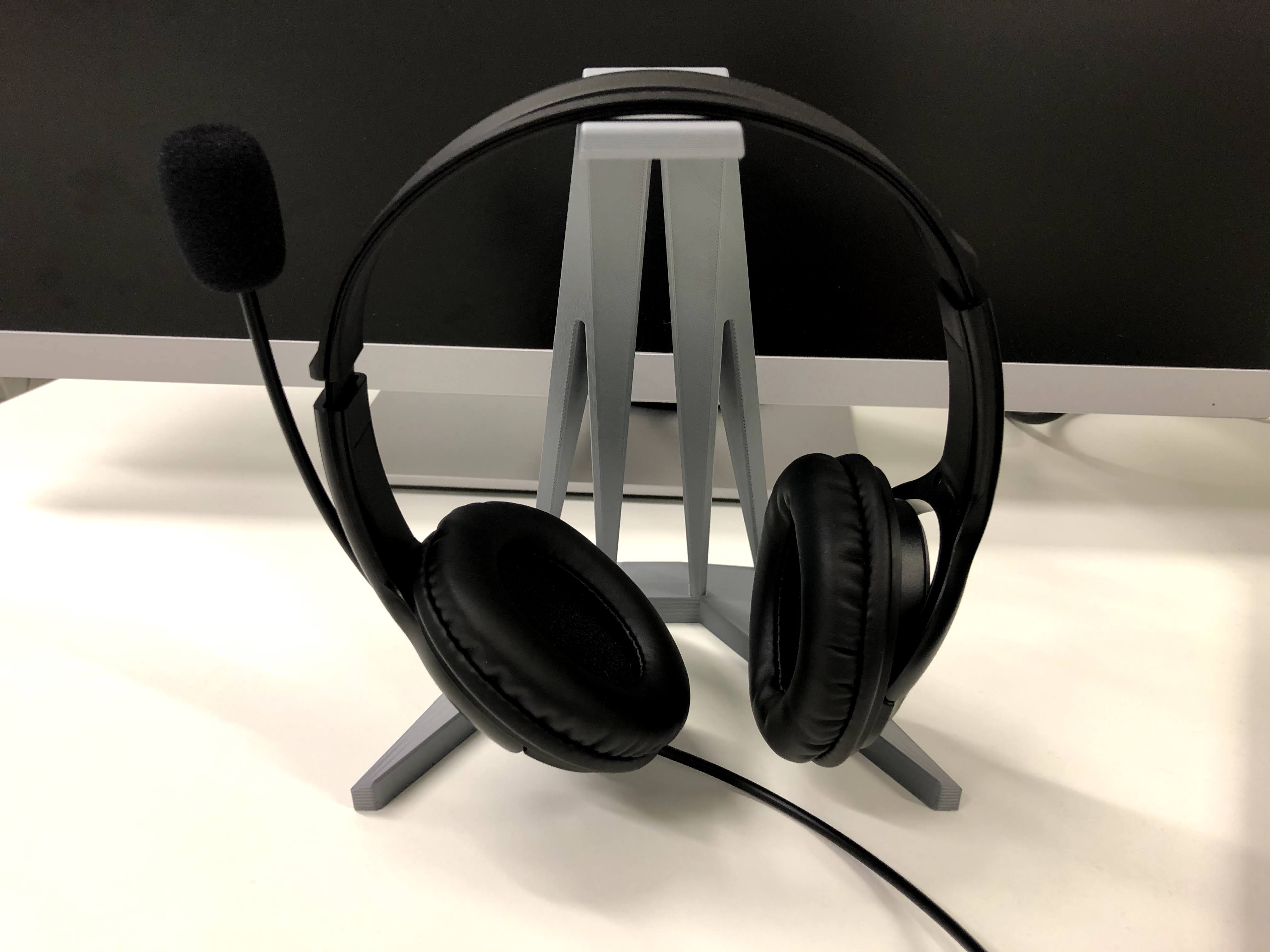 Desk organizer, support headsets by Xano | Download free STL model ...