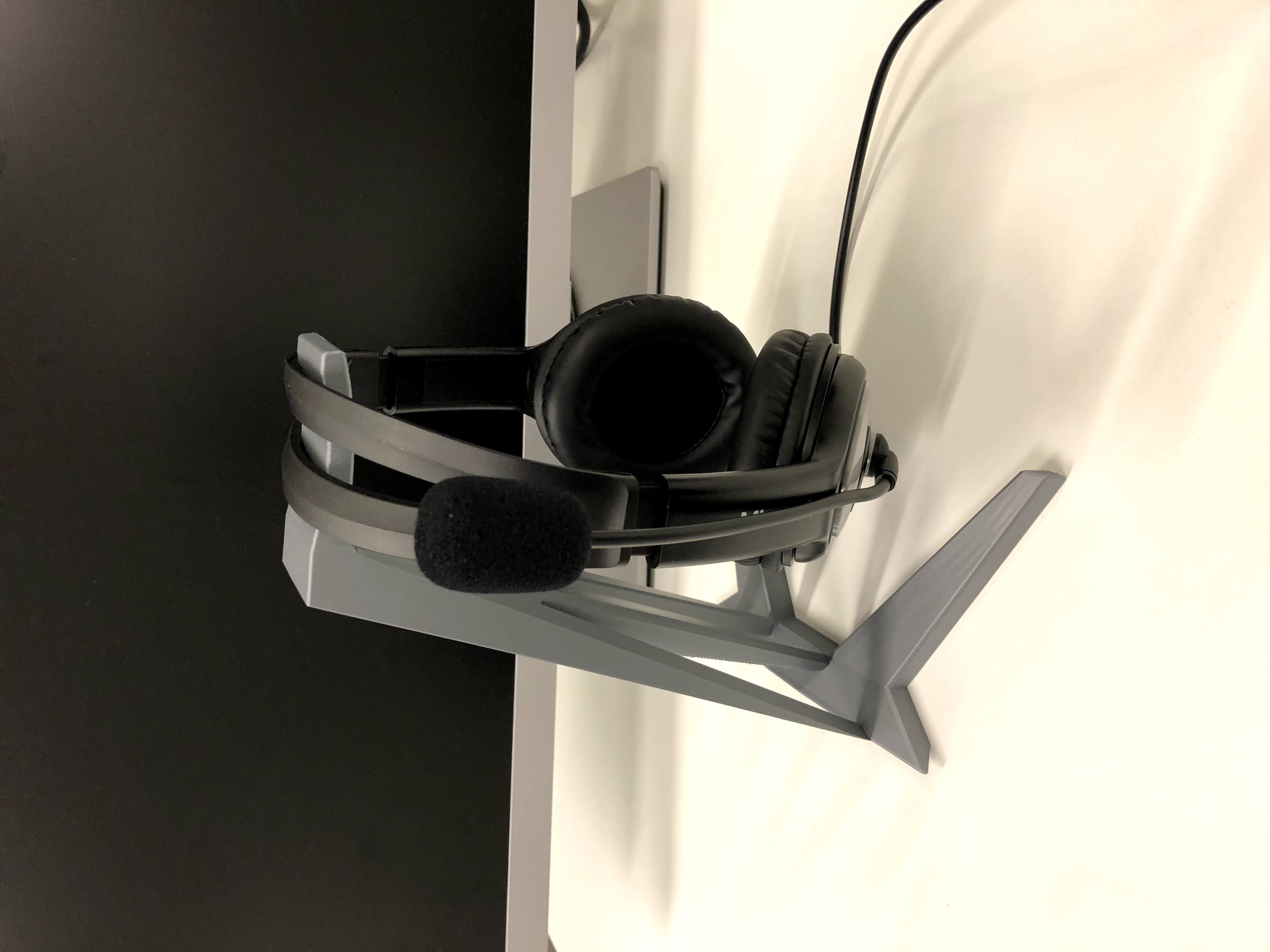 Desk organizer, support headsets by Xano | Download free STL model ...