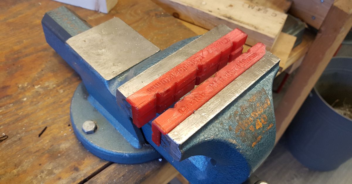Vice soft jaws 140mm by patta | Download free STL model | Printables.com