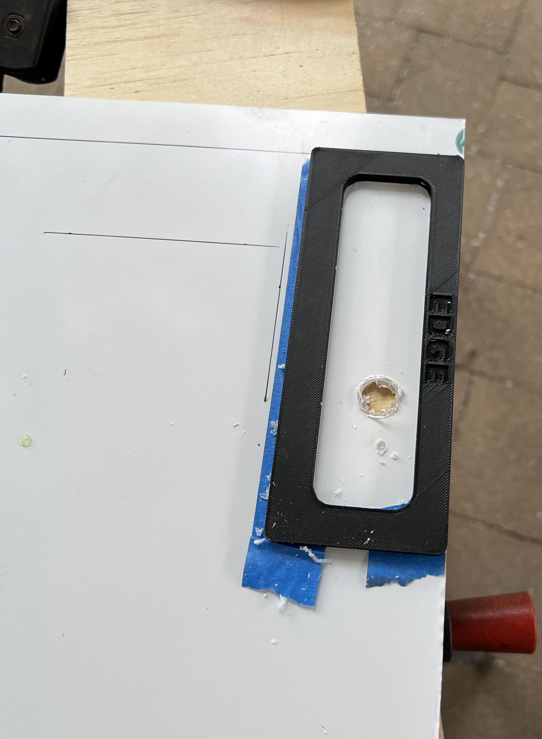 V0 Fullsize Zeropanel Acrylic cutting jigs and ventilation mesh by ...