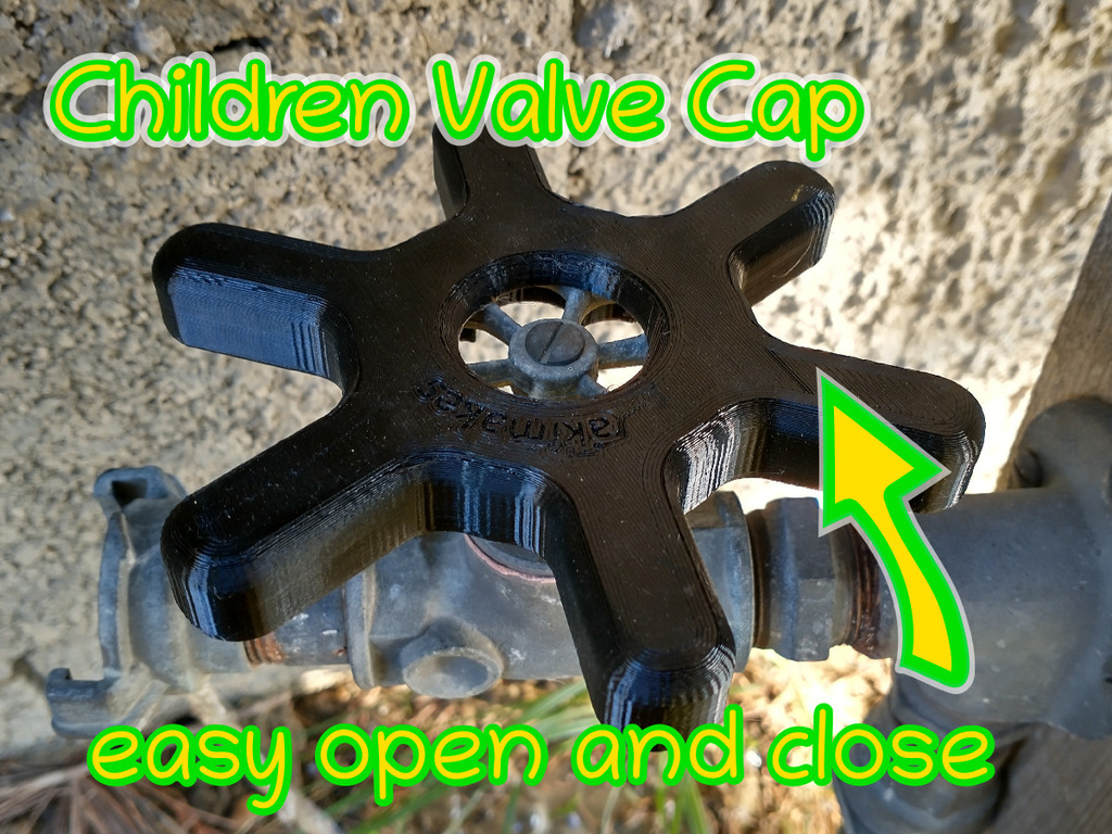 Children Valve Handle by akimakes | Download free STL model ...
