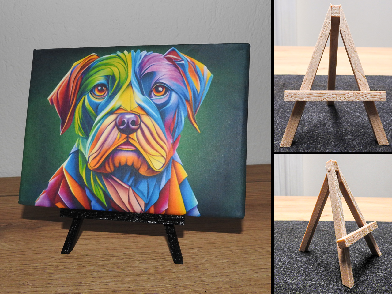 Mini Easel by DSt | Download free STL model | Printables.com