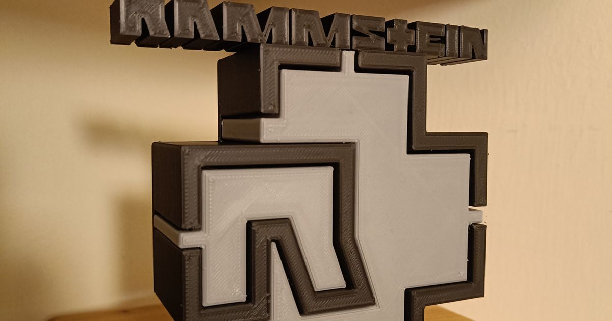 Rammstein logo and desktop object holder by italian_stig | Download ...