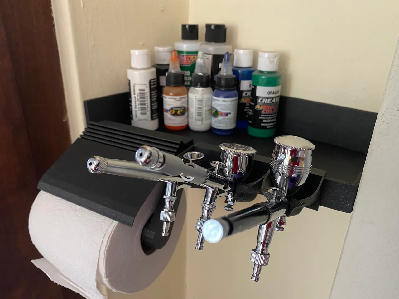 Airbrush rack by ands.jay | Download free STL model | Printables.com