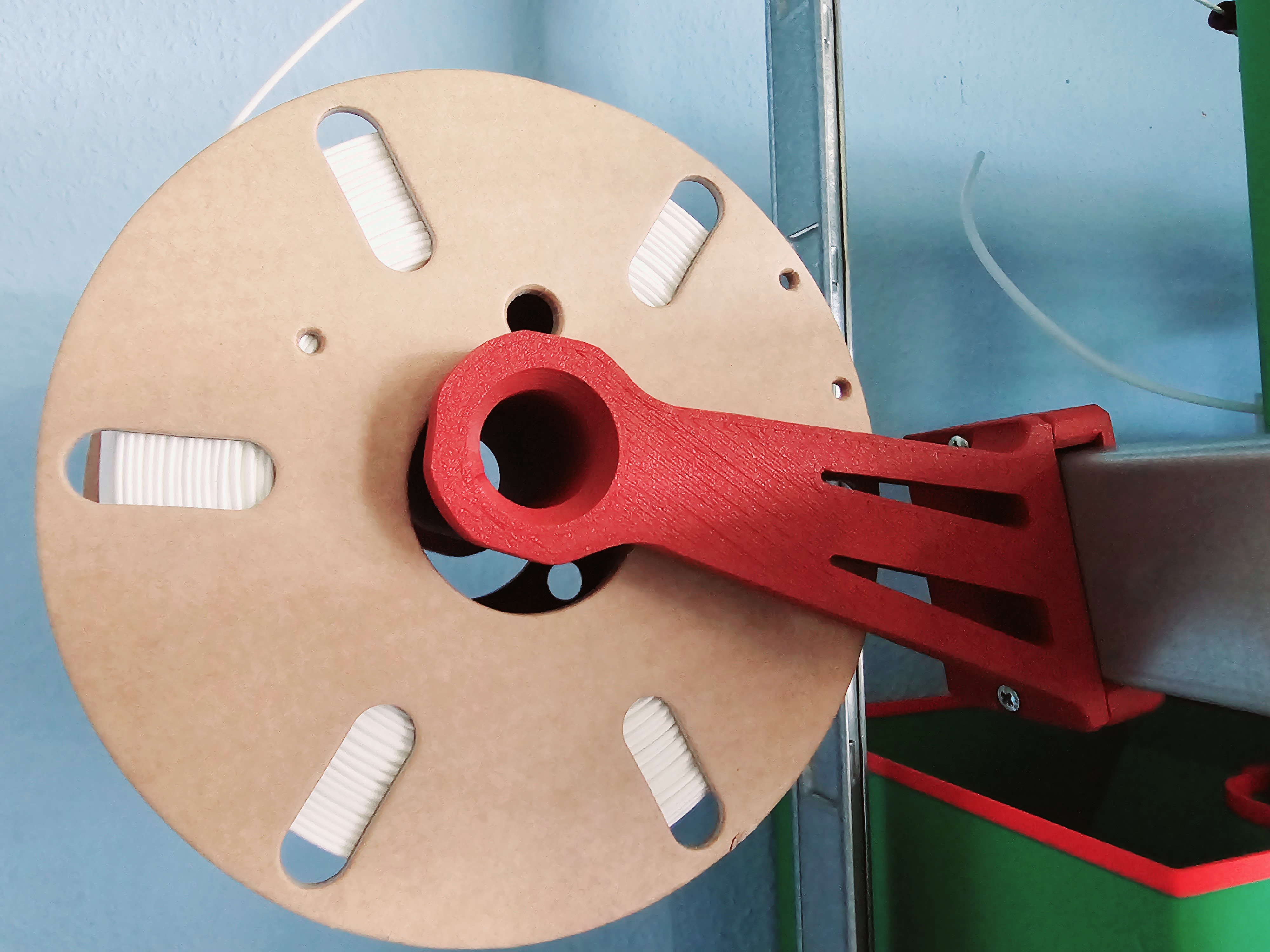 Rugged Spool Holder for Heavy Duty Rack by CuriousCoon | Download free ...