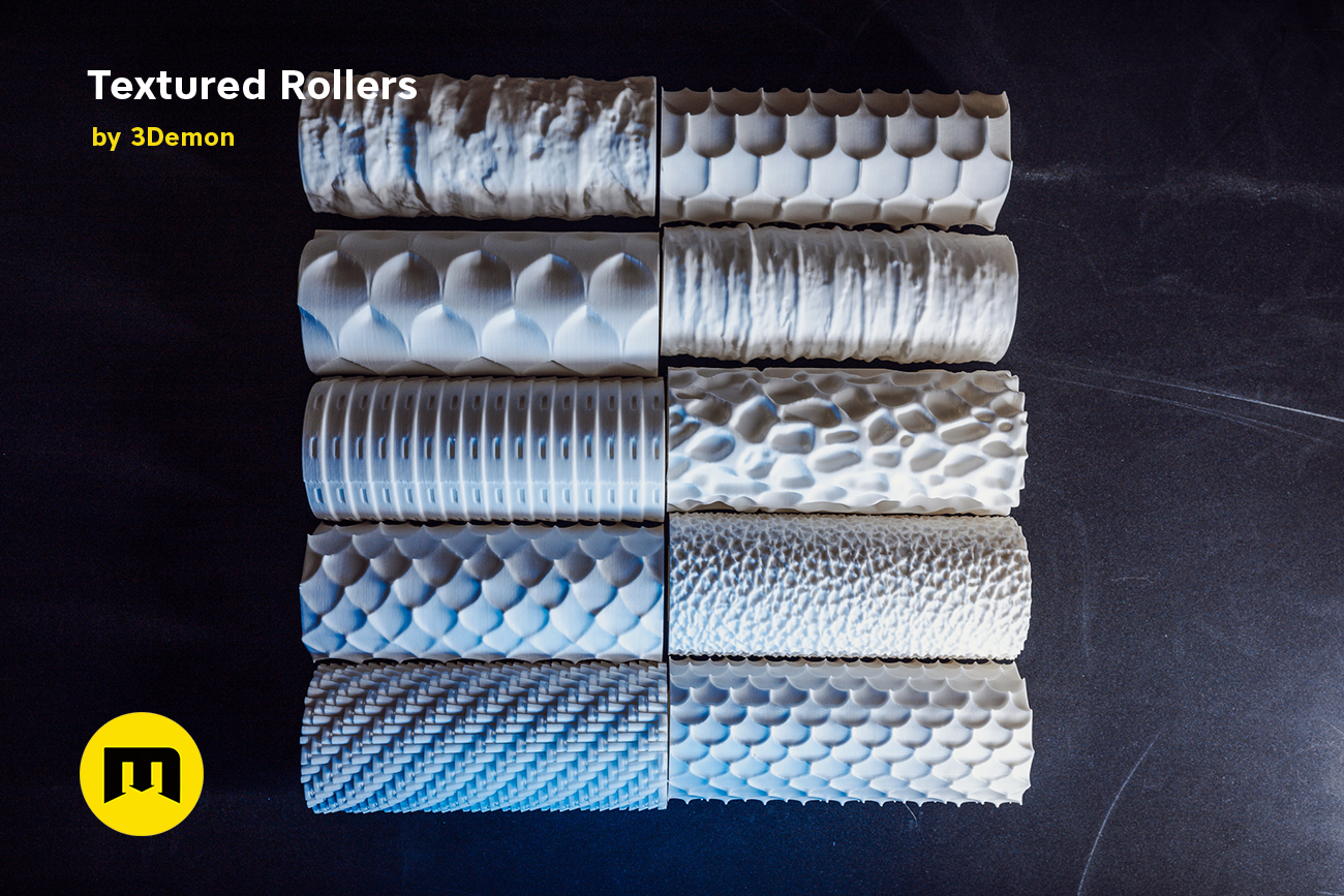 Texture Rollers for Cosplay (4-6) by 3Demon's Texture Rollers ...