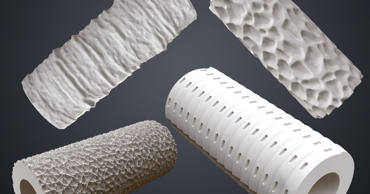 Texture Rollers for Cosplay (7-10) by 3Demon's Texture Rollers ...