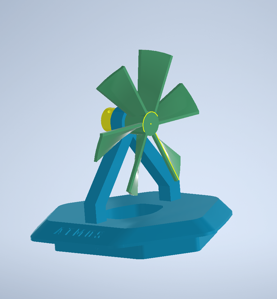 Windmill for the Master Liquid Atmos cooler by FunkyPug | Download free ...