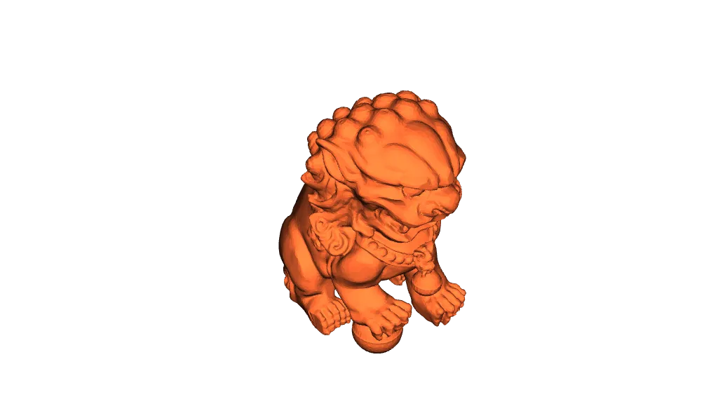 Chinese lion by Robbie Seymour | Download free STL model | Printables.com