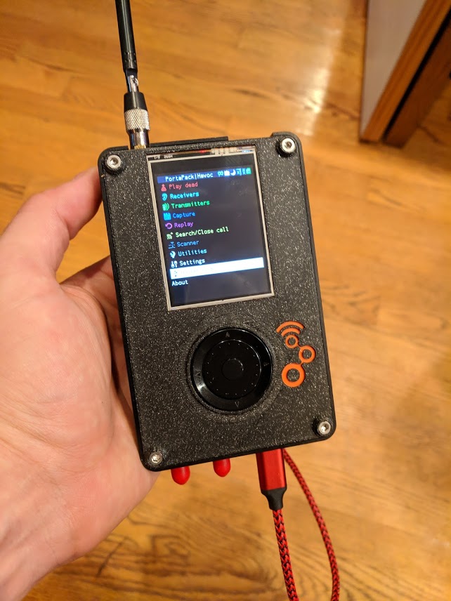 This is a cover for the Portapack HackRF Addon by ril3y | Download free ...