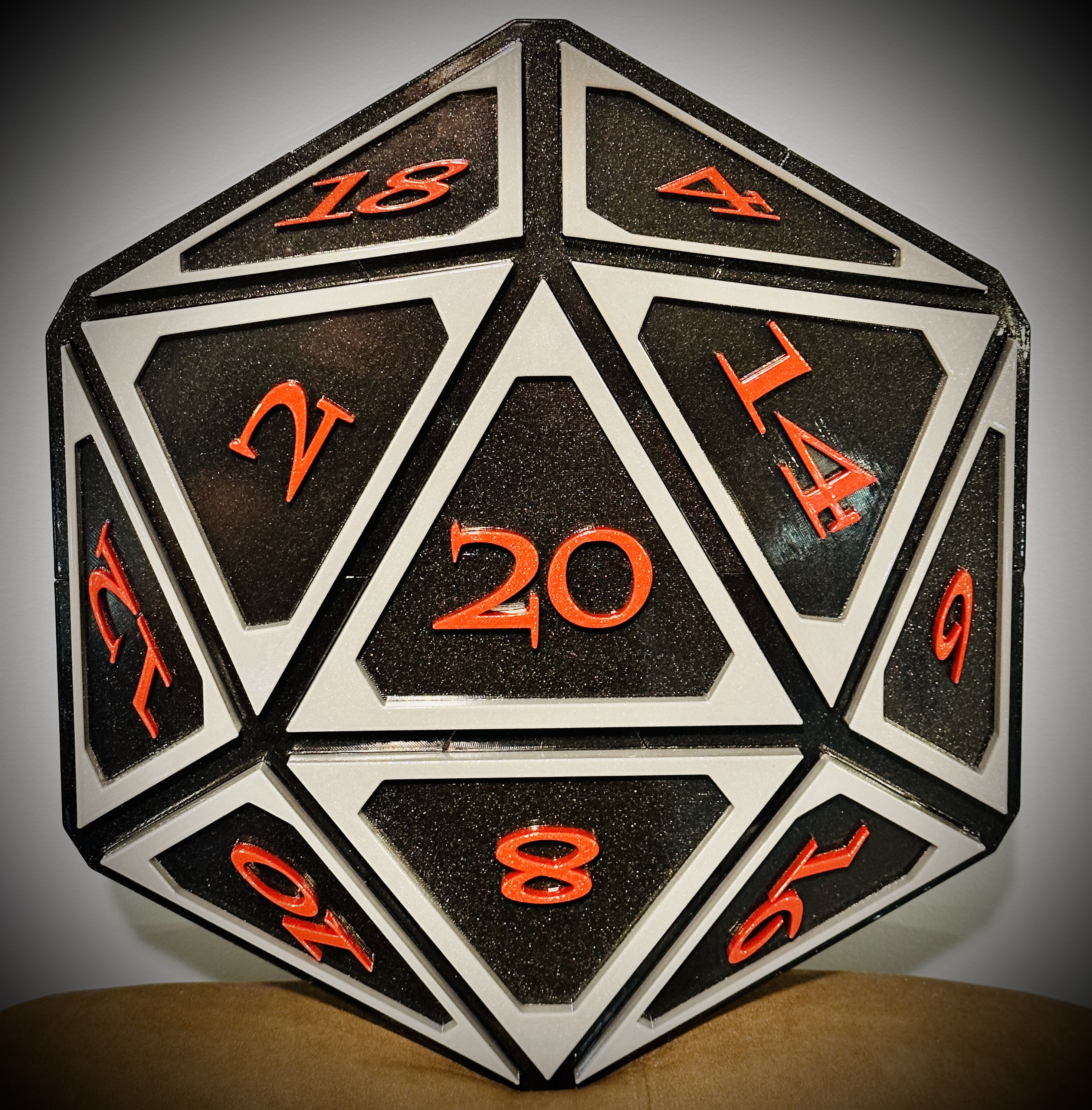 D20 Wall Art by geoffreyyoung | Download free STL model | Printables.com