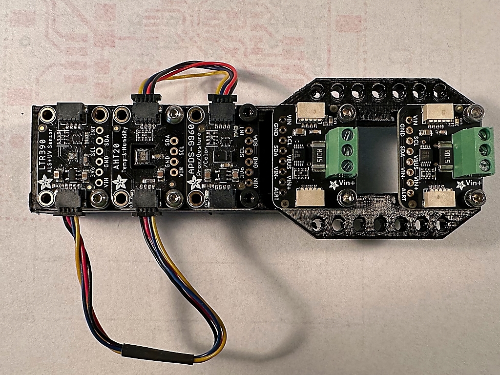 A Din rail mount for Adafruit sensor breakout boards by ...