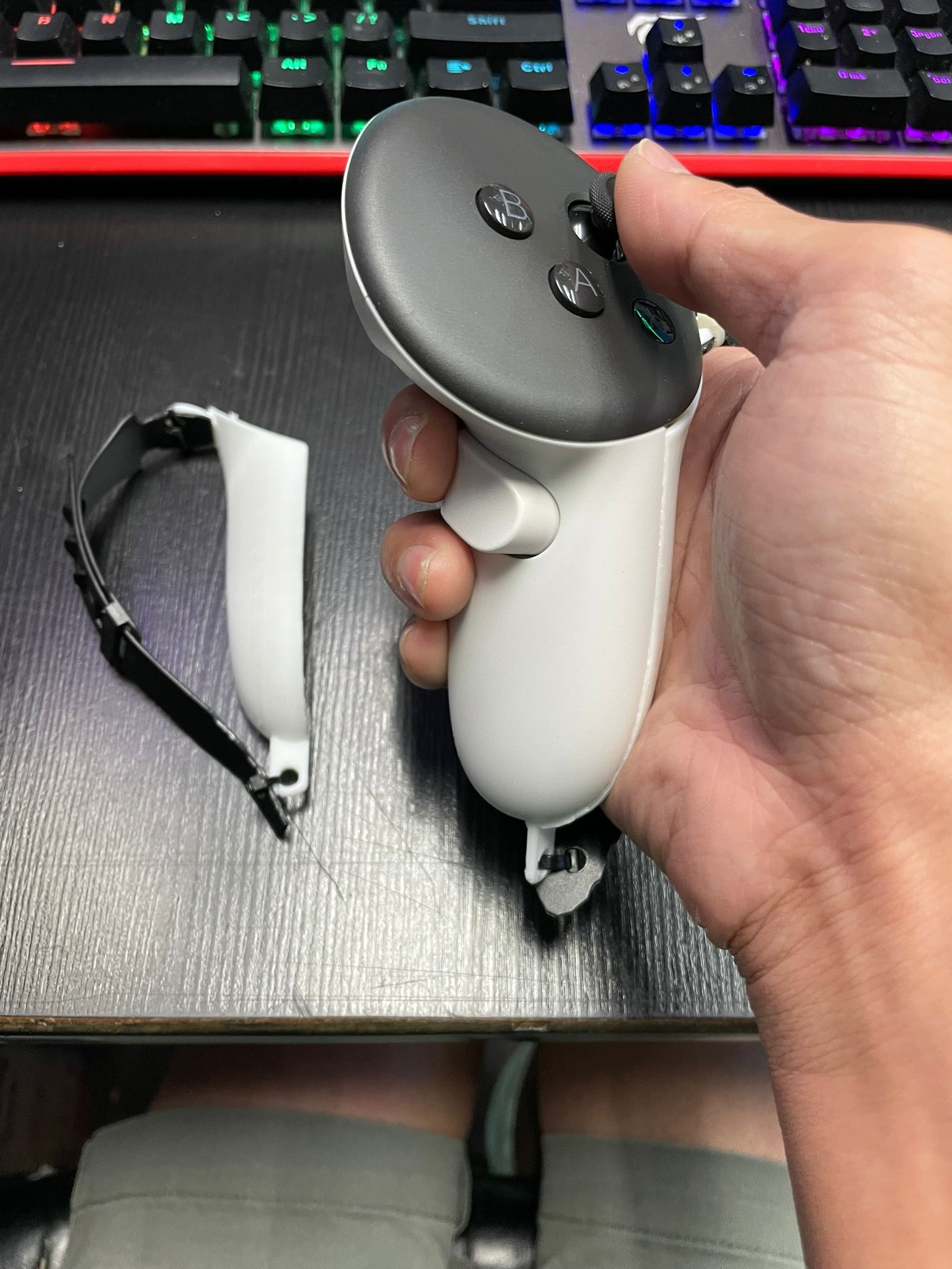 Quest 3 Knuckle Strap by Tim Chan | Download free STL model ... Quest 3 Knuckle Strap by Tim Chan | Download free STL model ...