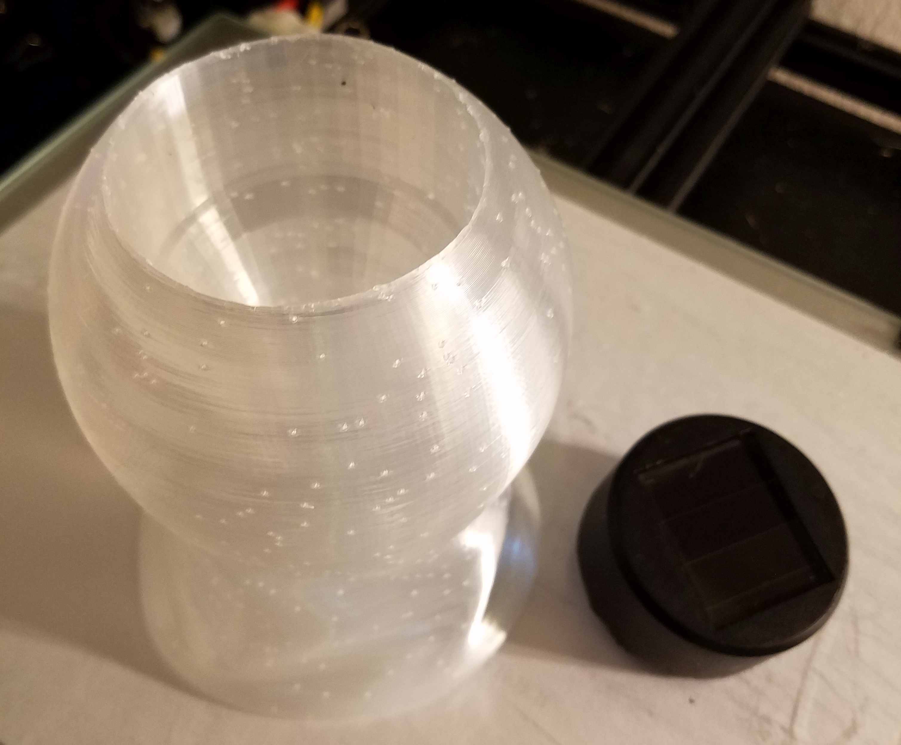 Garden Solar light housing by shermluge | Download free STL model ...