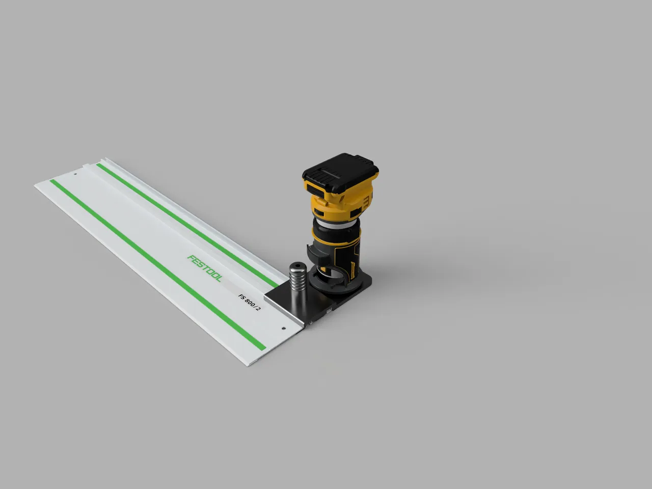 Adapter for Dewalt router to use in Festool by Dan90 | Download free ...